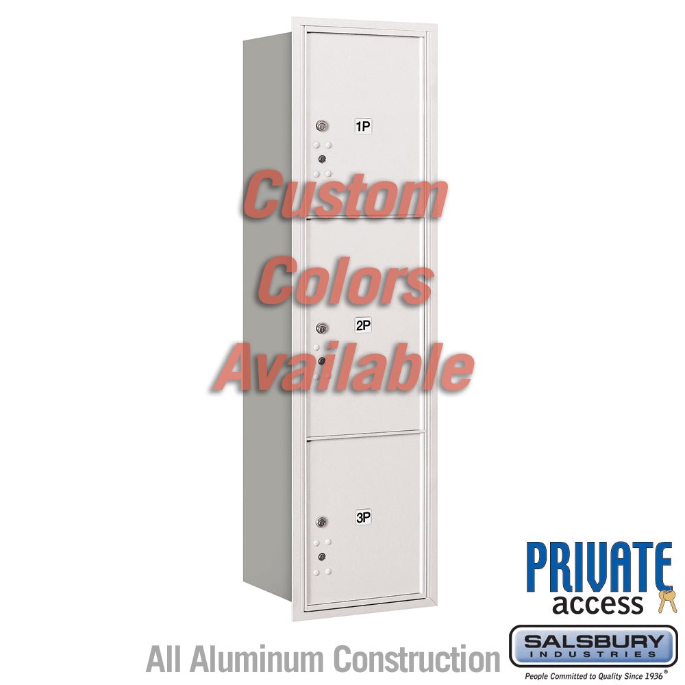 Recessed Mounted 4C Parcel Locker with Rear Loading Access – Super Arbor