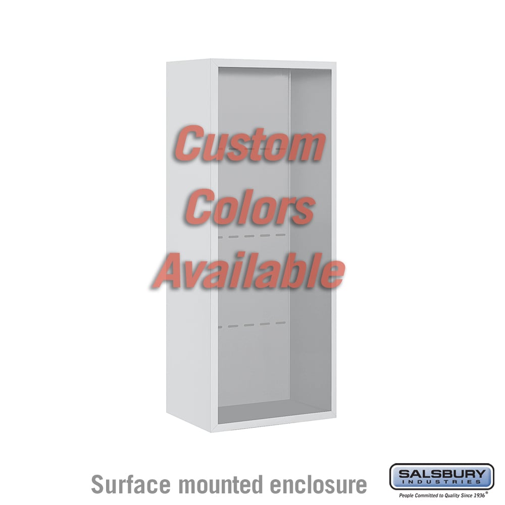 Surface Mounted Enclosure for 4C Horizontal Mailbox Unit - Custom Colo ...