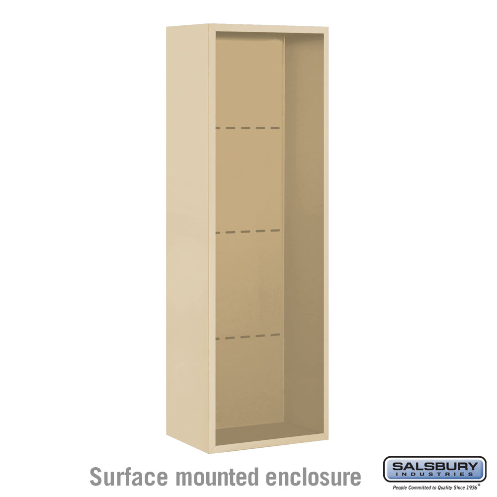 Surface Mounted Enclosure for 3711 Single Column Unit - Sandstone ...