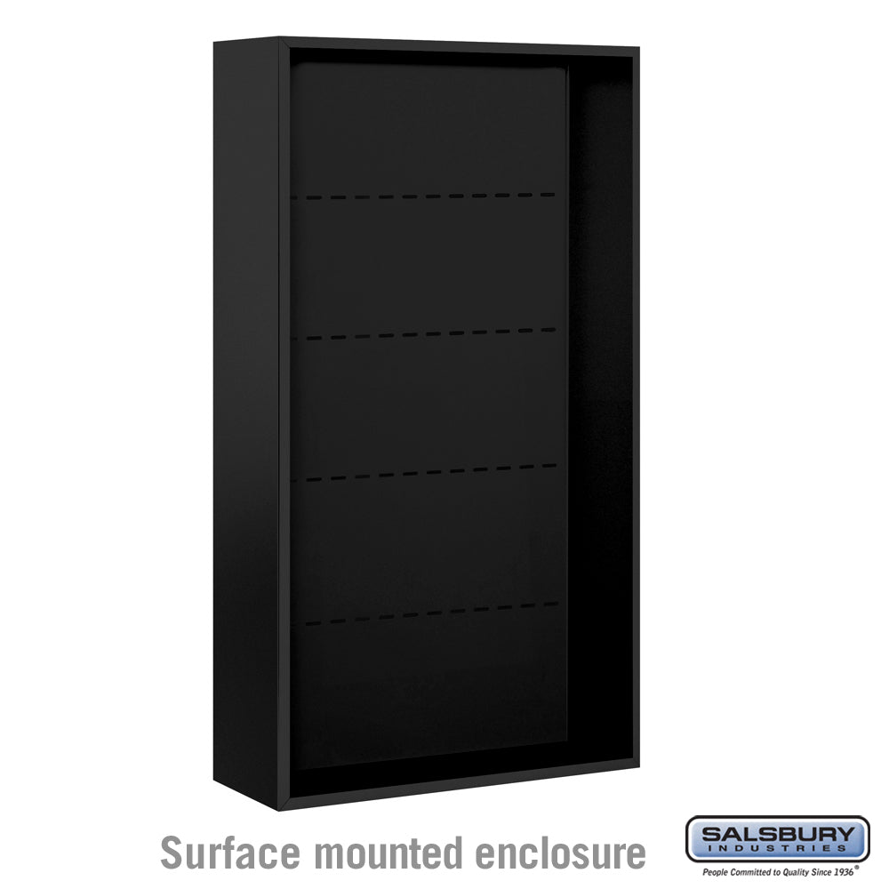 Surface Mounted Enclosure for 3716 Double Column Unit - Black – Super Arbor