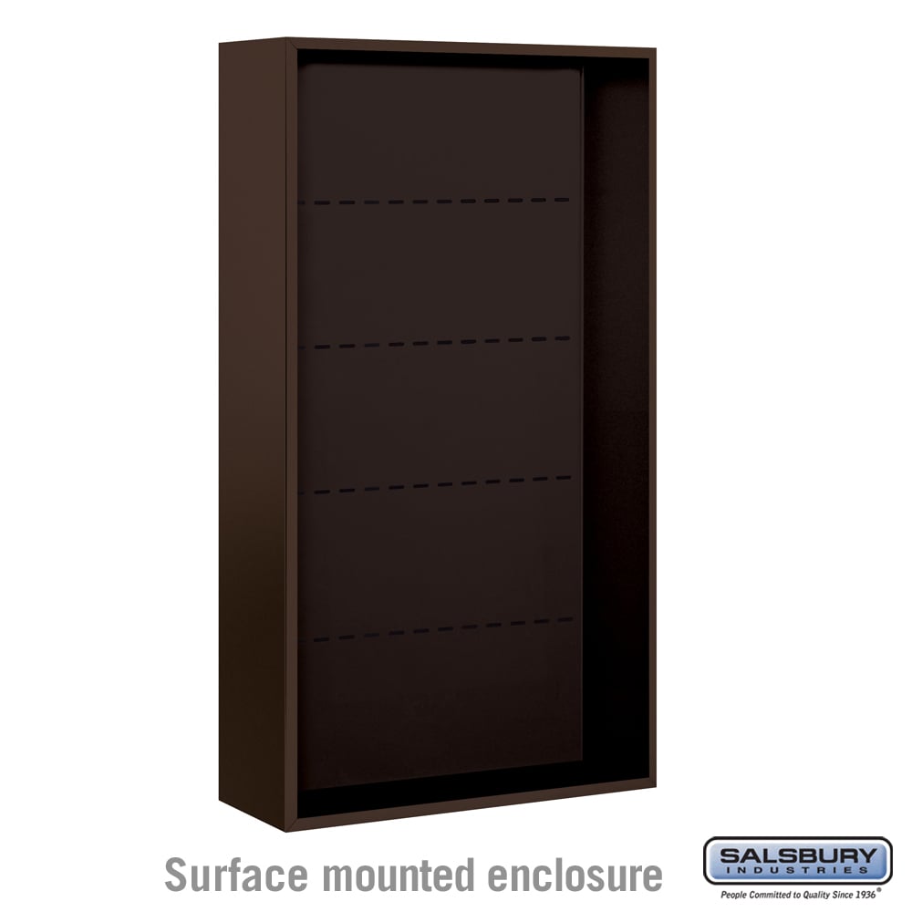 Surface Mounted Enclosure for 3716 Double Column Unit - Bronze – Super ...
