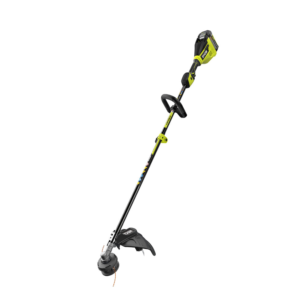 RYOBI 40-Volt Lithium-Ion Brushless Cordless Attachment-Capable String ...