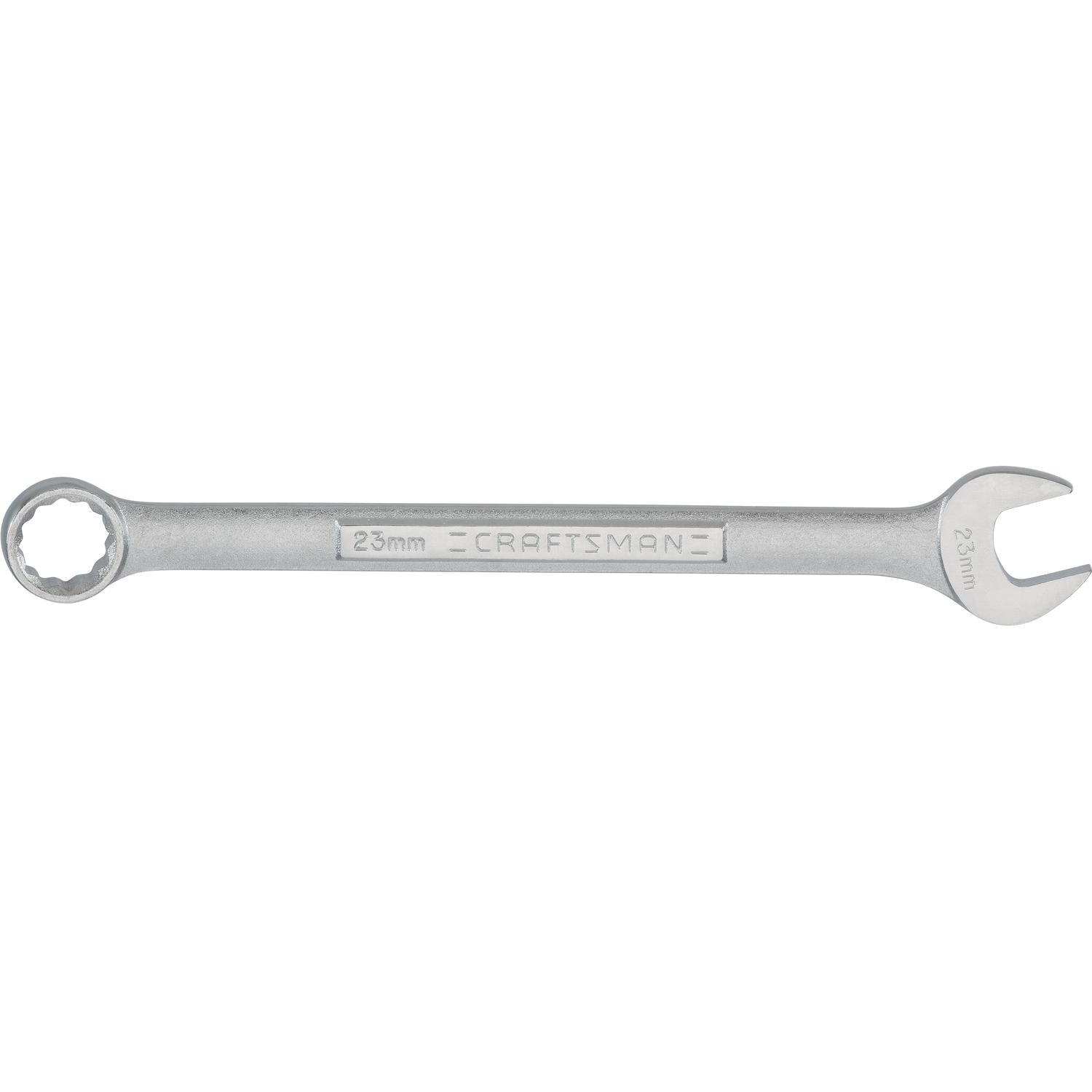 Craftsman 23mm Metric Combination Wrench - 12 Point, Chrome Finish ...