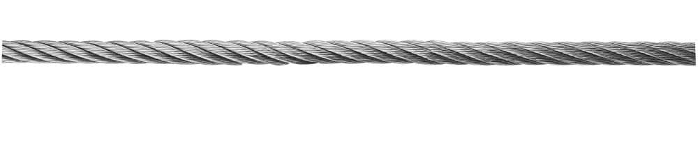 IAM Design 40-ft Stainless Steel Cable for Deck, 6mm x 7x7 Strand Conf ...