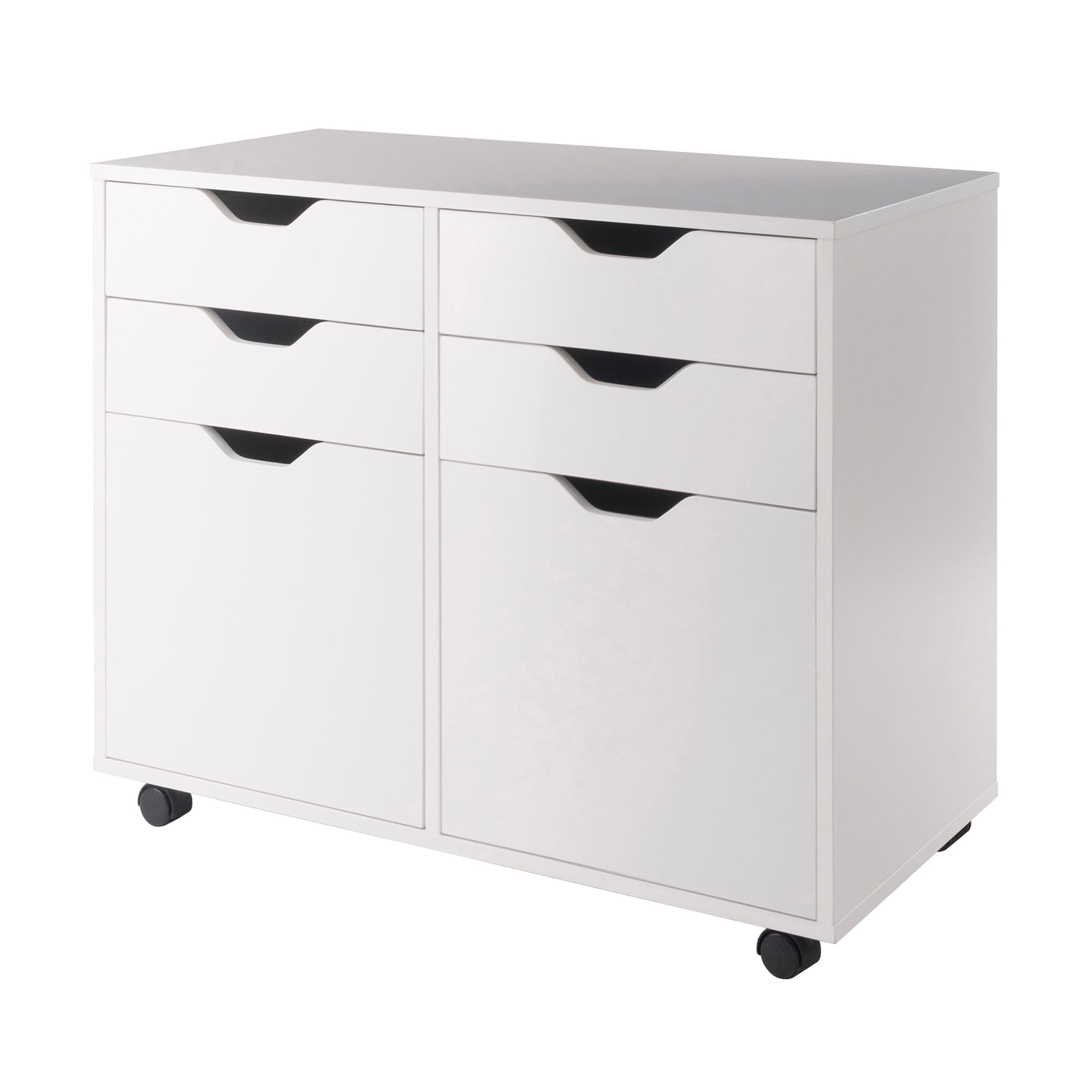 Winsome Wood Halifax White 4-Drawer 32.13-in File Cabinet – Super Arbor