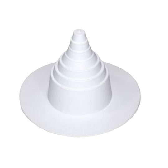 Elevate TPO Universal Pipe Boot Flashing, 1-6 in, White – Super Arbor