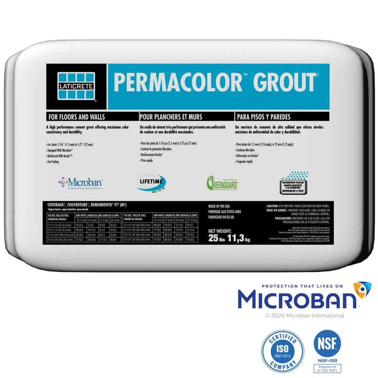 50 Sea Glass Permacolor Grout (25 lbs) – Super Arbor
