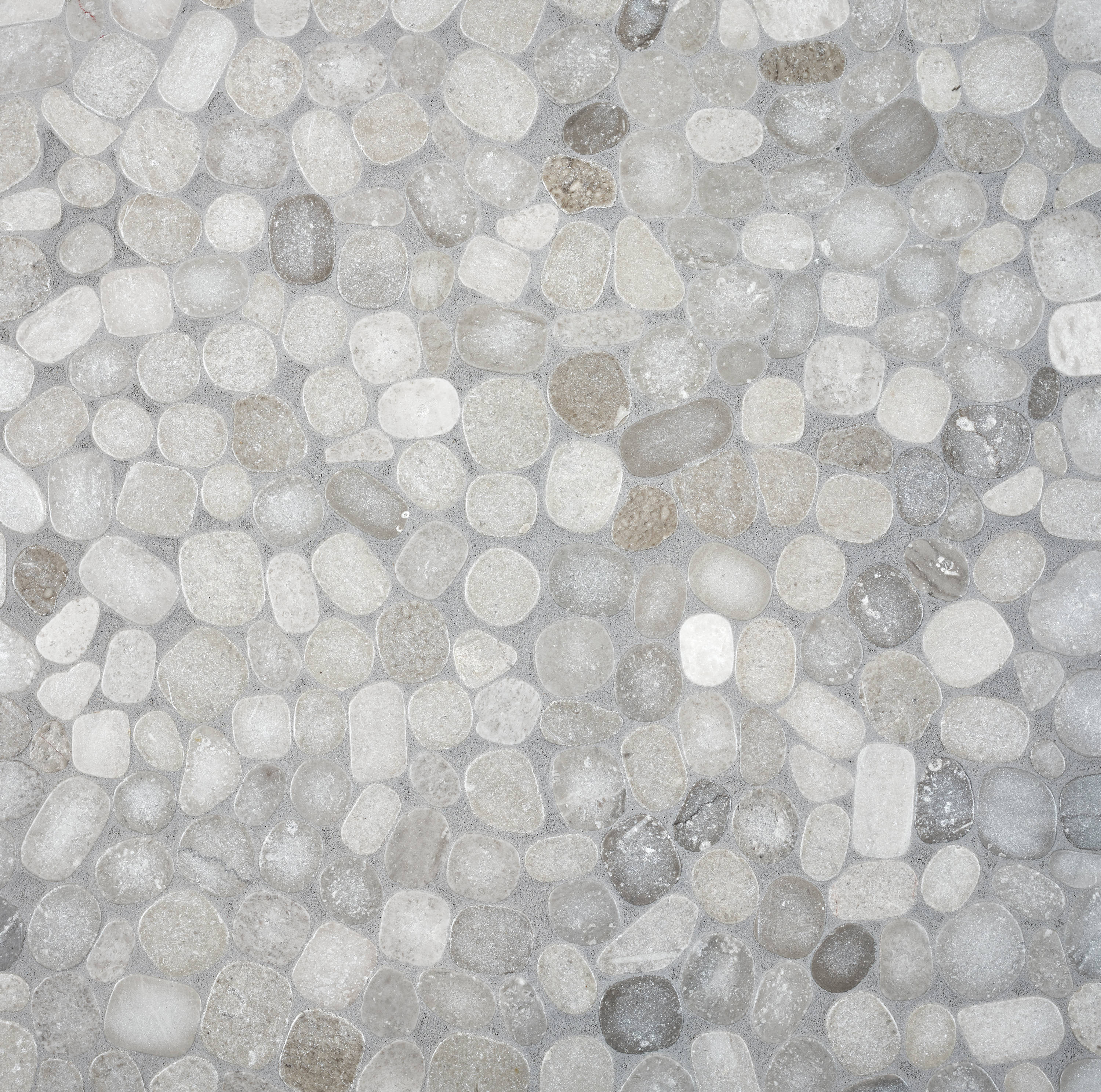 Satori Shoreside Mist 12-in x 12-in Honed Natural Stone Look Mosaic Fl ...