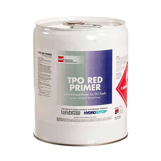 GAF TPO Red Primer, Solvent-Based, 1 Gallon Can – Super Arbor