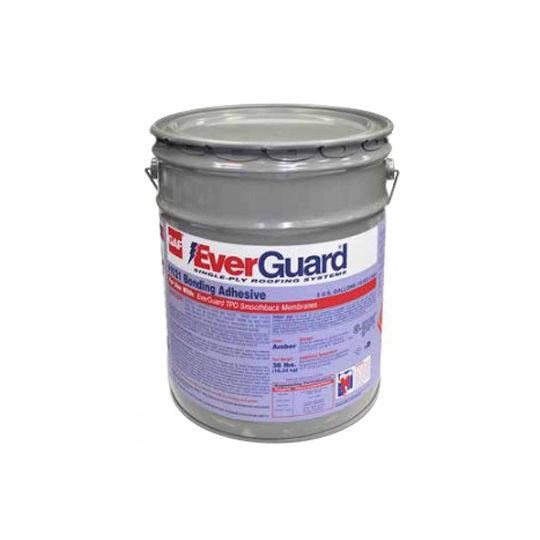 GAF EverGuard 1121 TPO Bonding Adhesive, Amber — 5 Gallon Pail – Super ...