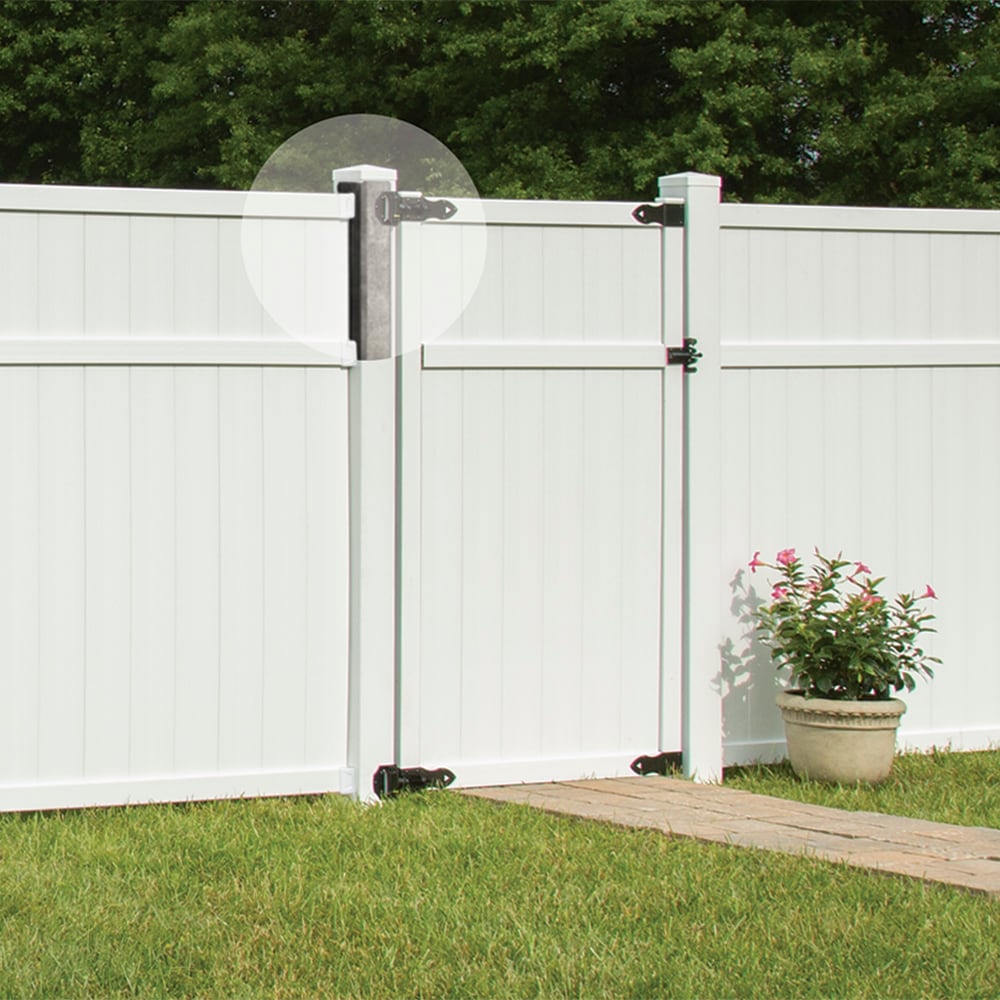 Freedom 5-in Silver Metal Post Insert For Vinyl Fence – Super Arbor
