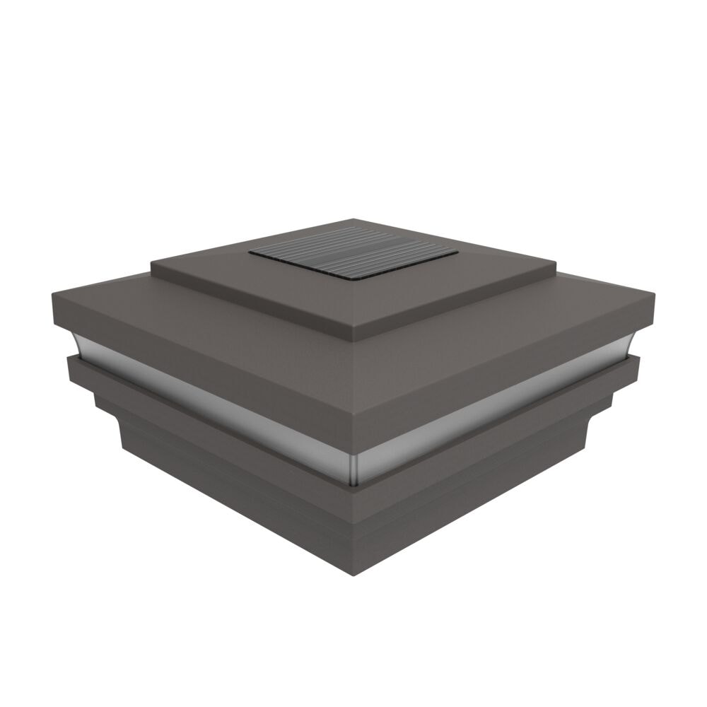 Freedom 4-in x 4-in Matte Bronze Nylon Deck Post Cap – Super Arbor