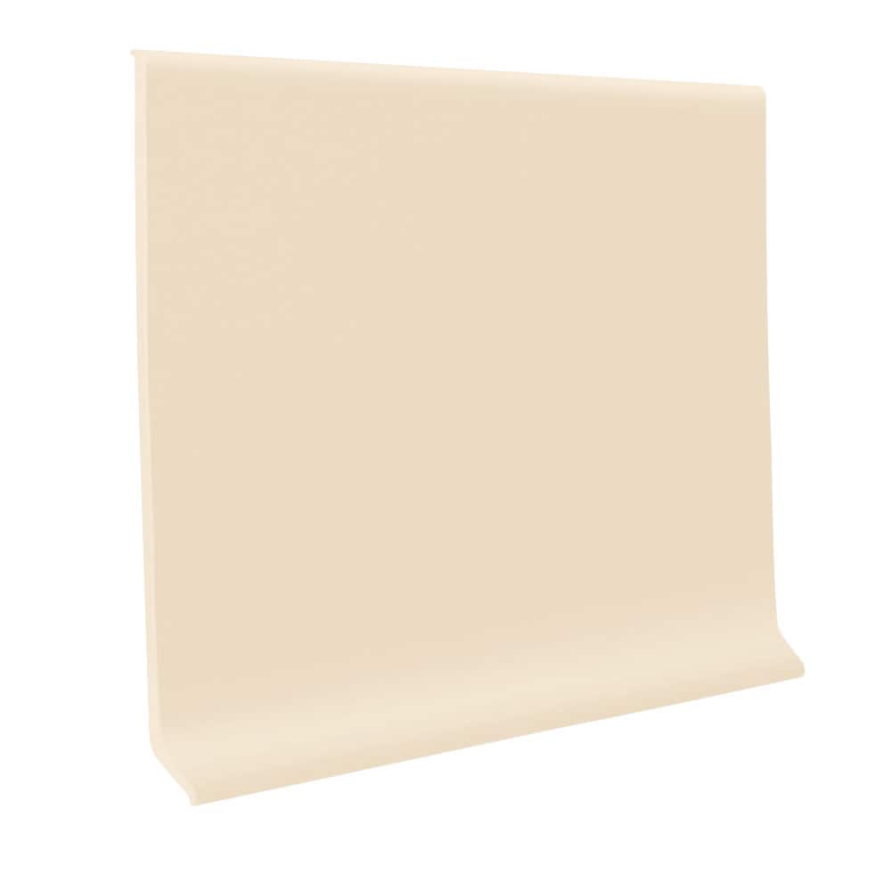 Flexco TPR Cove Base Almond 0.125-in T x 4-in W x 1440-in L Thermoplas ...