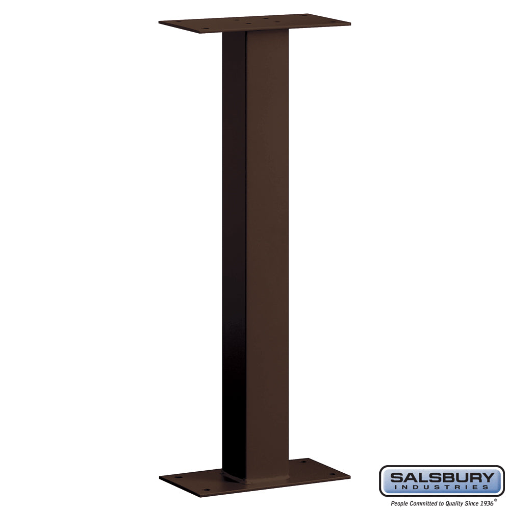 Standard Mailbox Post - Bolt Mounted - Bronze – Super Arbor