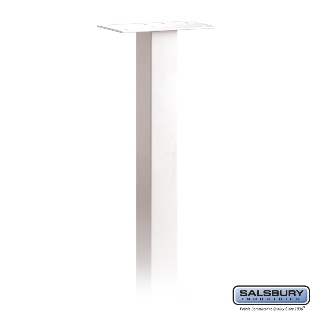 Standard Mailbox Post - In-Ground Mounted - White – Super Arbor