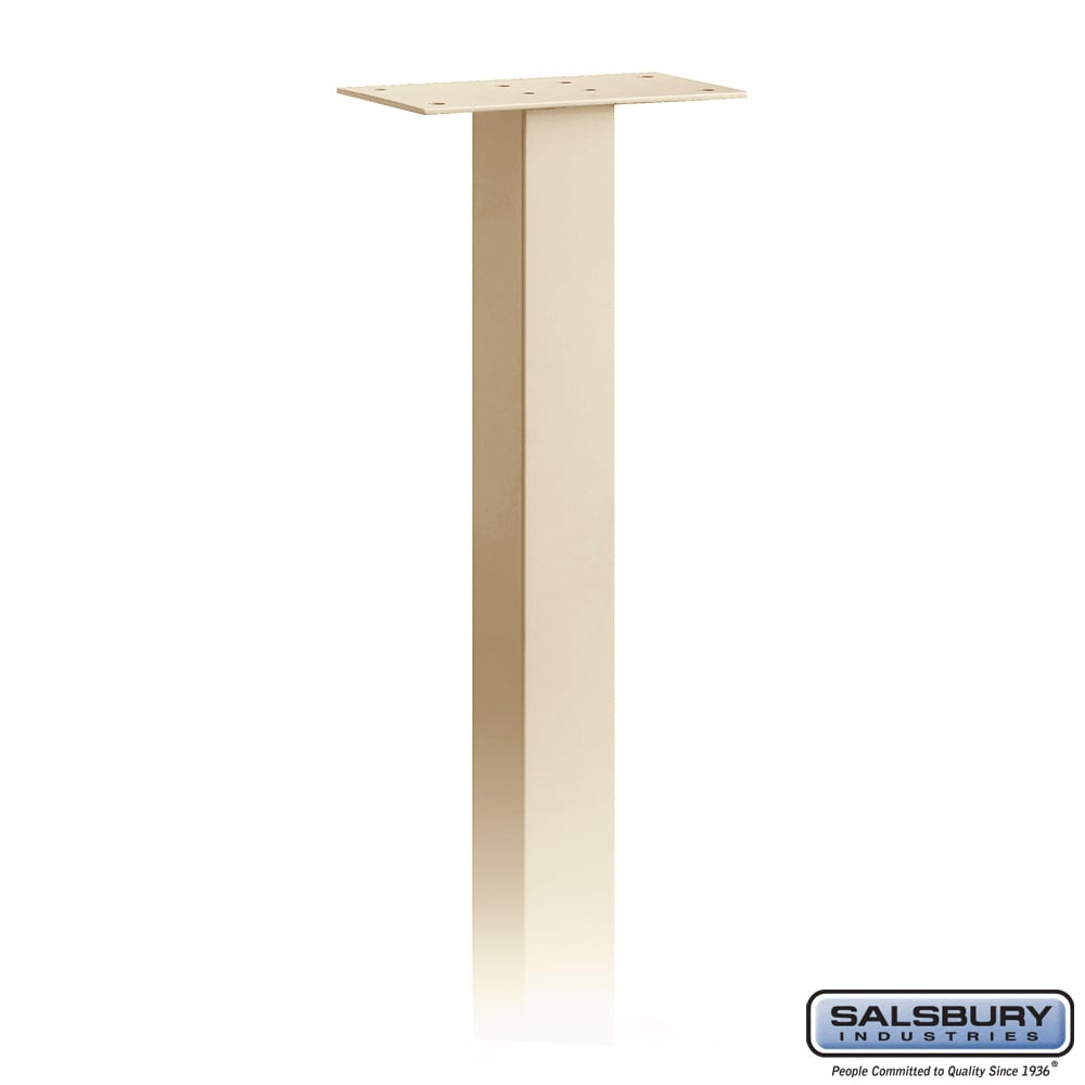 Standard Mailbox Post - In-Ground Mounted - Sandstone – Super Arbor