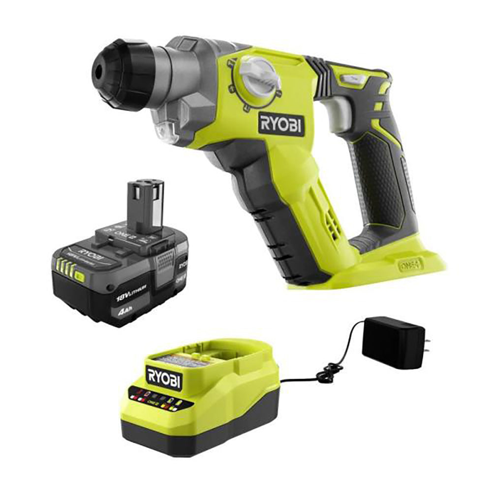 18-Volt ONE+ Lithium-Ion Cordless 1/2 in. SDS-Plus Rotary Hammer Drill ...