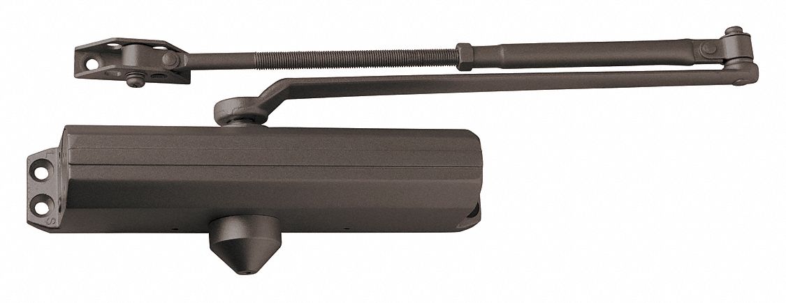 DEXTER Bronze Door Closer, Standard Arm Mount, Grade 3 Light Duty ...