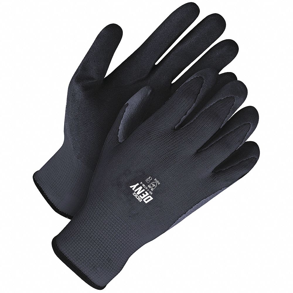 BDG Deny Foam Nitrile Coated Gloves - Cut-Resistant, Full Finger, Medi ...
