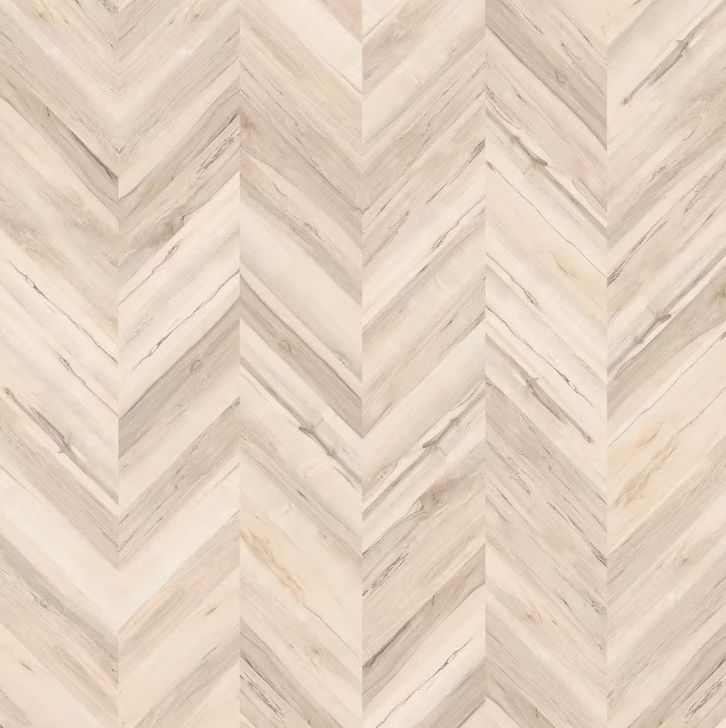 Chevron Navarra Maple 6 MIL x 12 in. W x 28 in. L Click Lock Waterproo ...