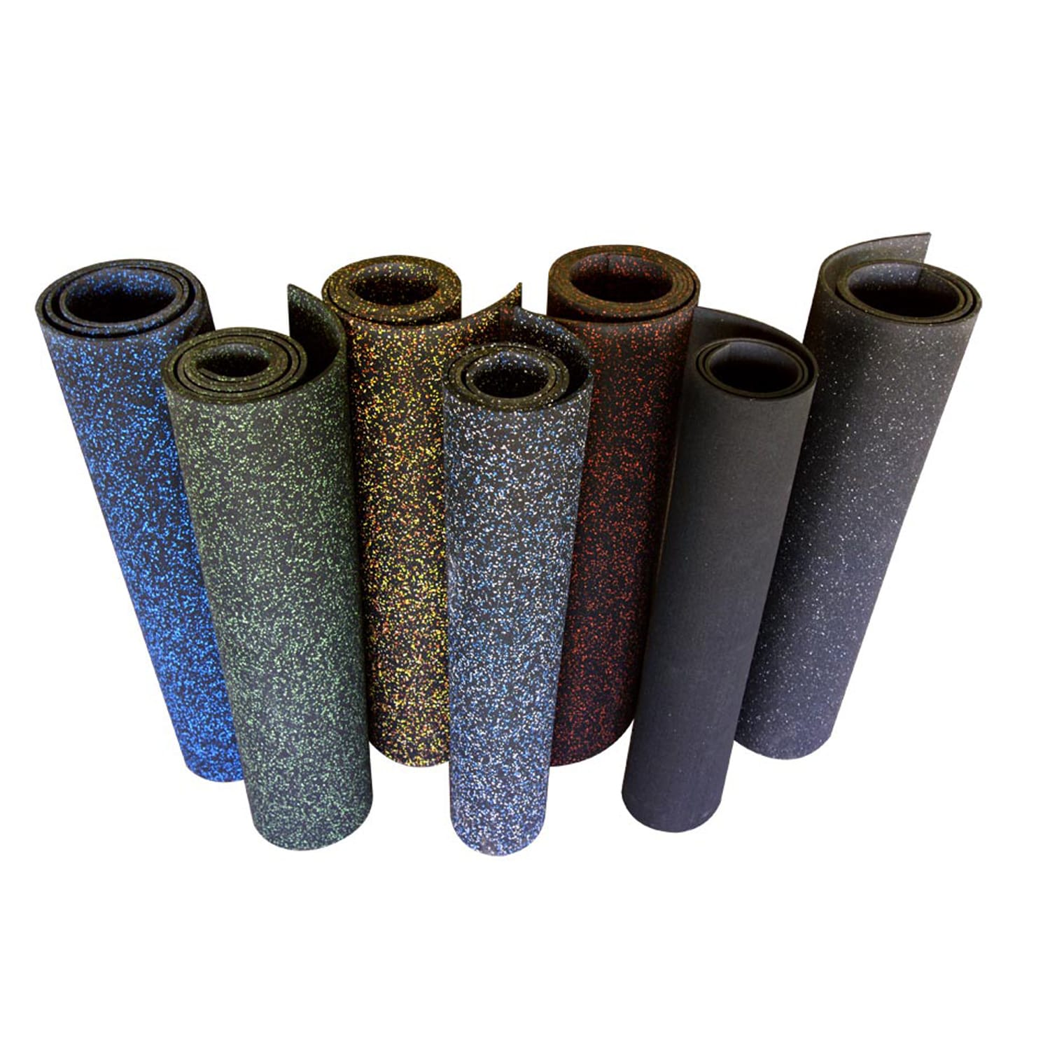 Rubber-Cal 48-in W x 60-in L x 0.25-in T Flooring Tape Rubber Gym Floo ...