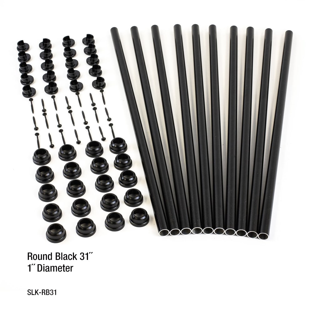 TITAN BUILDING PRODUCTS 3/4-in x 32-in Snap'n Lock Baluster Kit, Round ...
