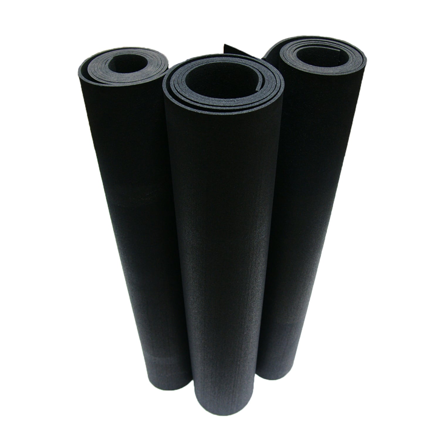 Rubber-Cal 48-in W x 108-in L x 0.25-in T Flooring Tape Rubber Gym Flo ...
