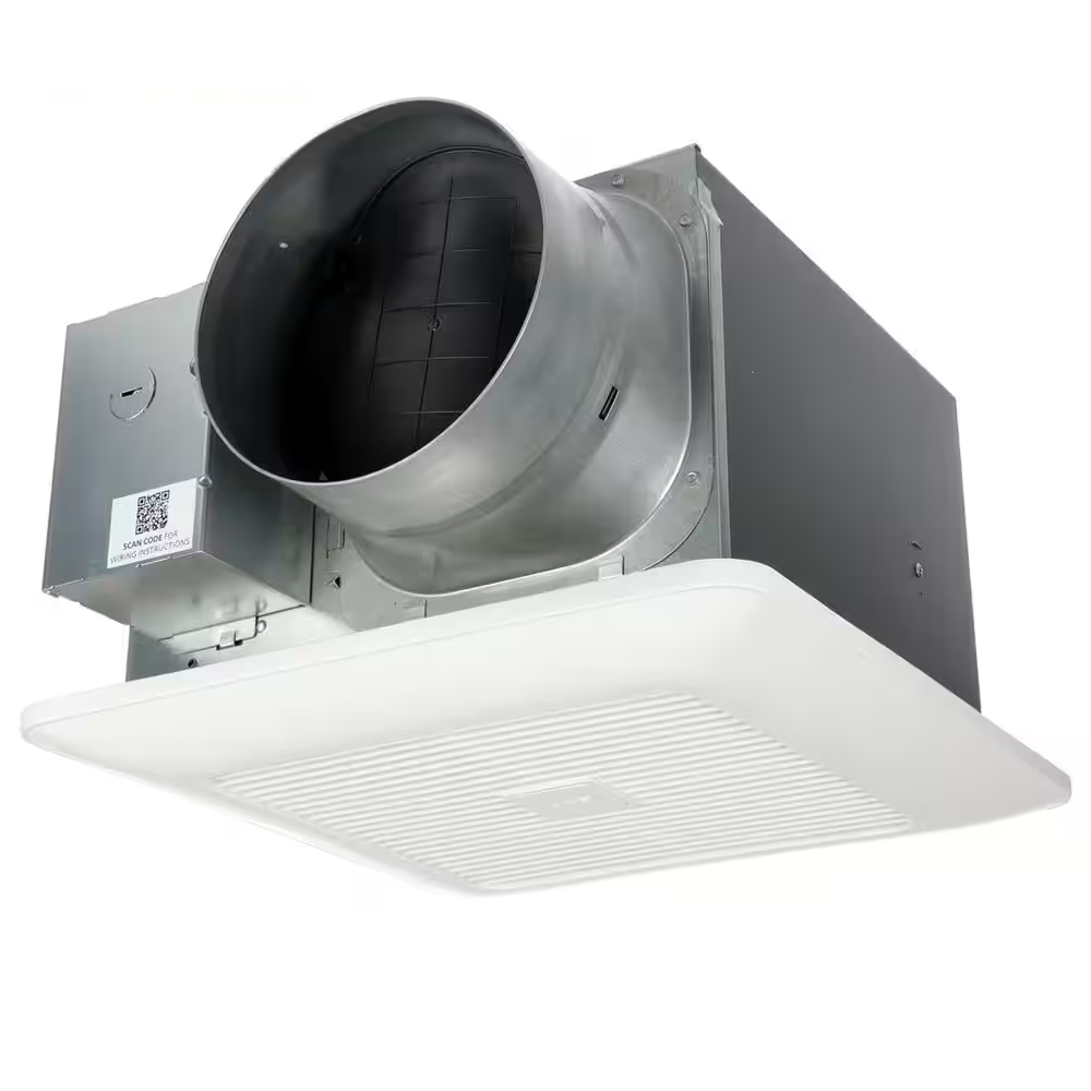 WhisperGreen Select Pick-A-Flow 50/80 or 110 CFM Exhaust Fan w/multisp ...