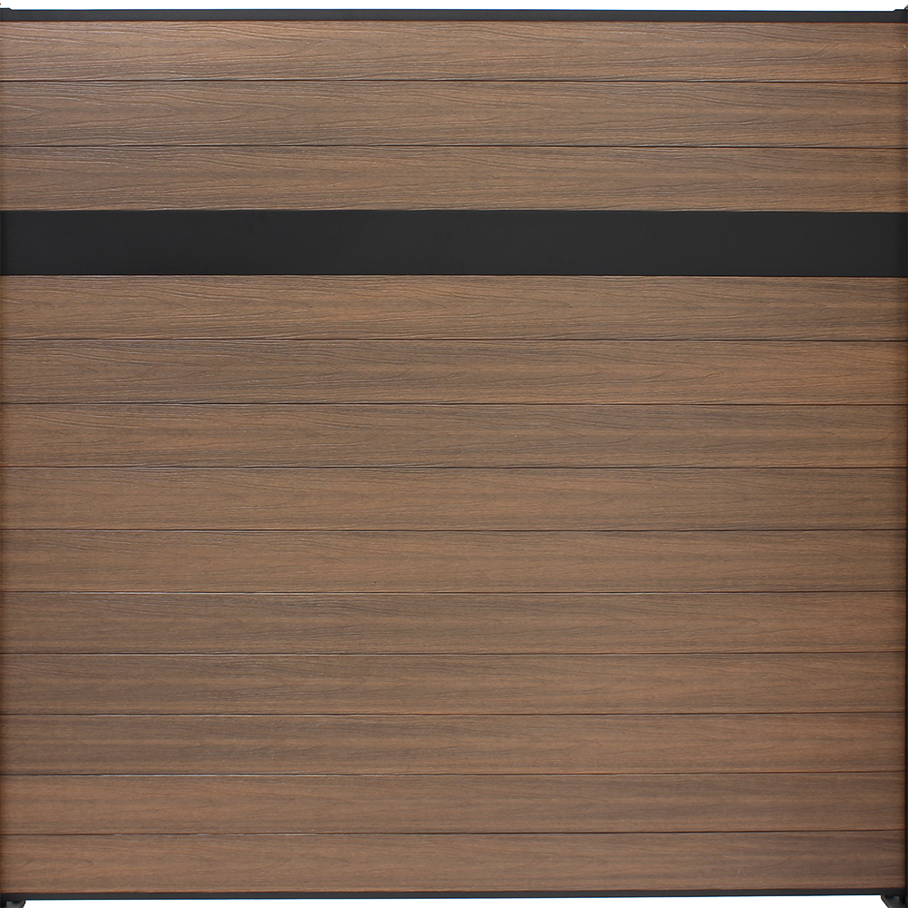 Infinity Euro 6-ft H x 6-ft W King Cedar Privacy Composite Fence Panel ...