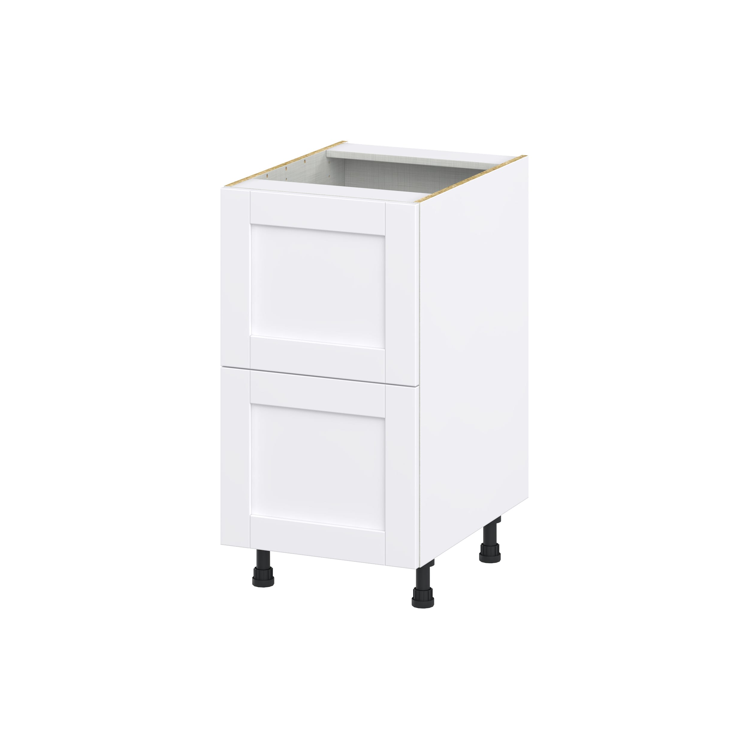 Hugo&Borg Rosemont 18-in W x 34.5-in H x 24-in D Glacier White 2-Drawe ...