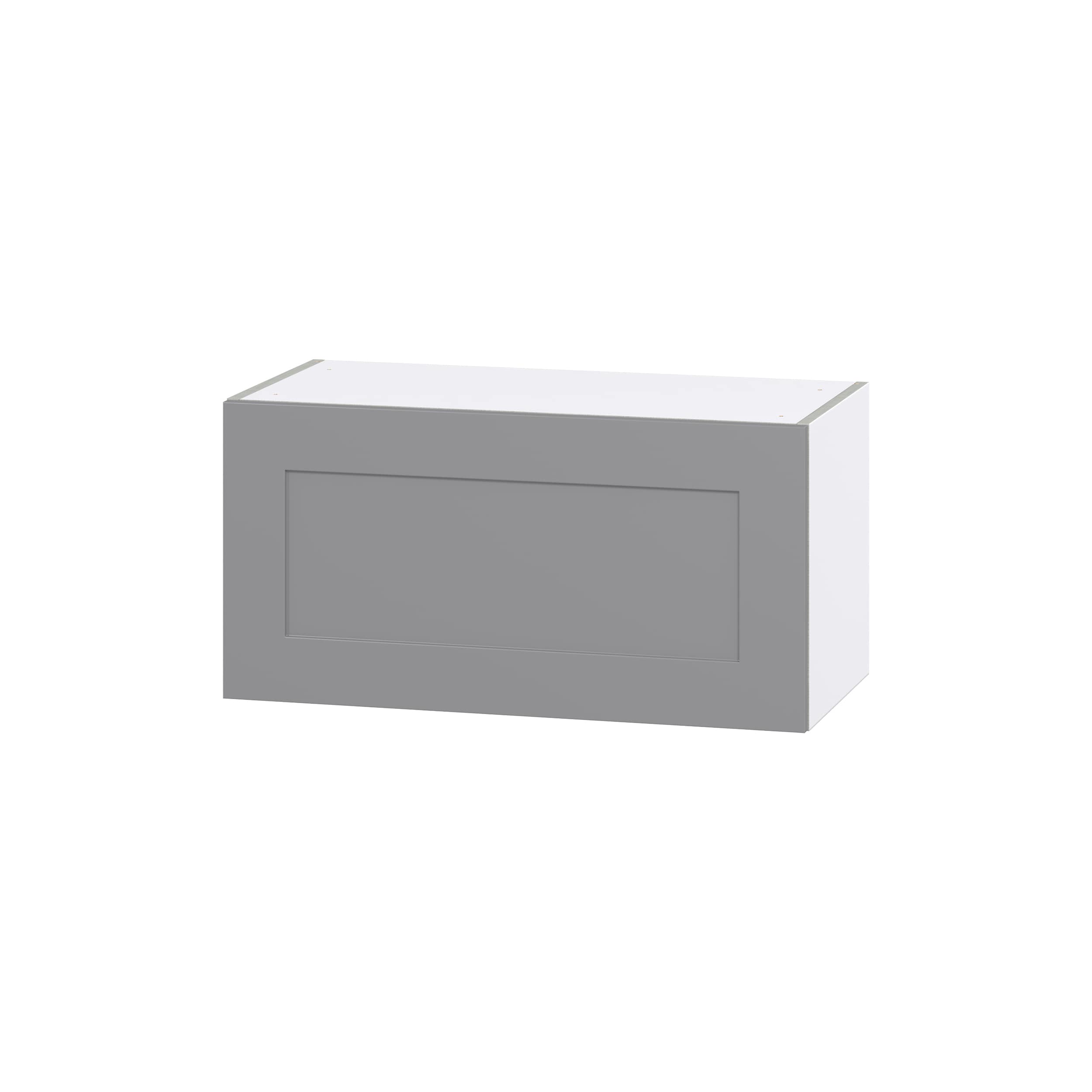 Hugo&Borg Beaumont 30-in W x 15-in H x 14-in D Slate Gray Wall Fully A ...