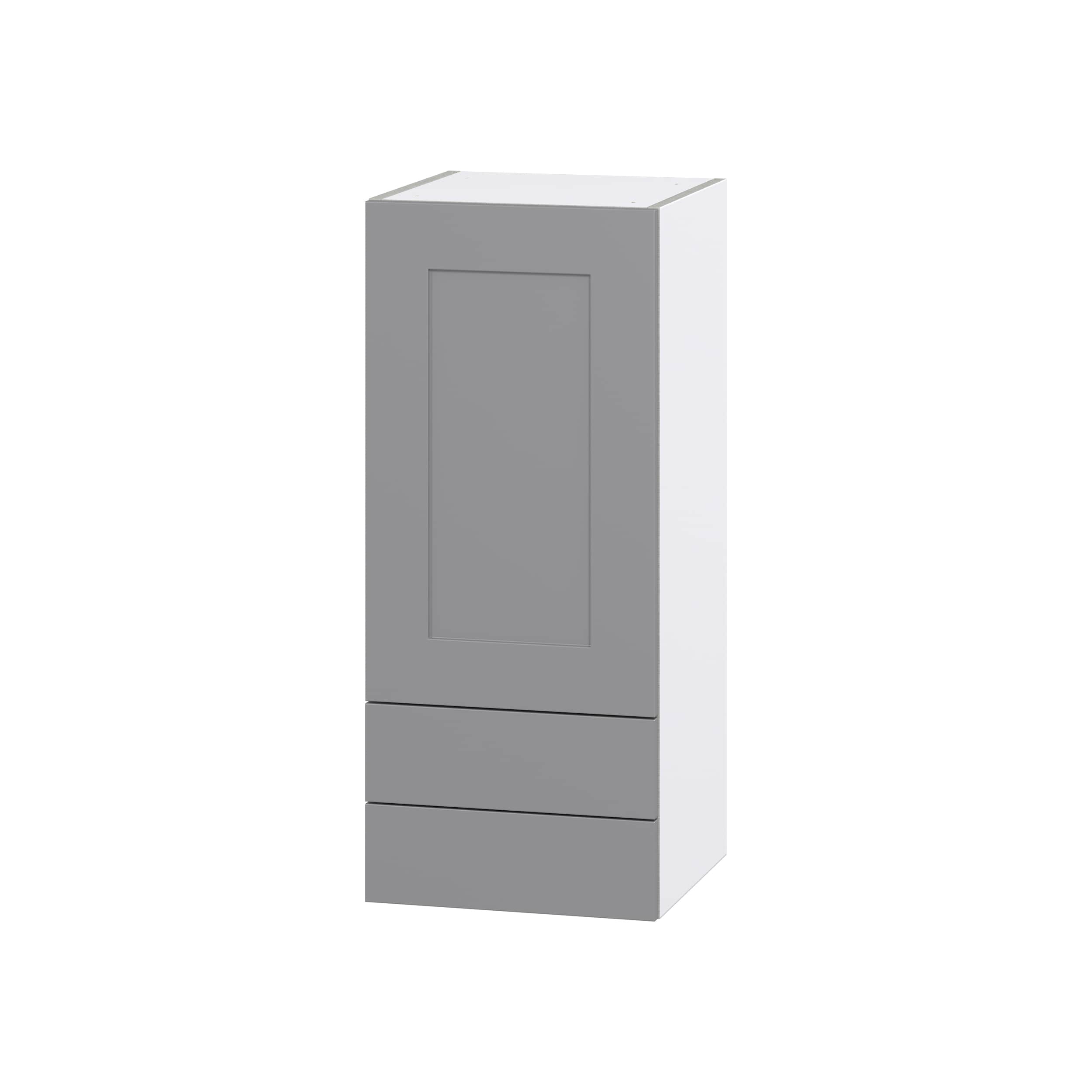 Hugo&Borg Beaumont 15-in W x 35-in H x 14-in D Slate Gray 2-Drawers Wa ...