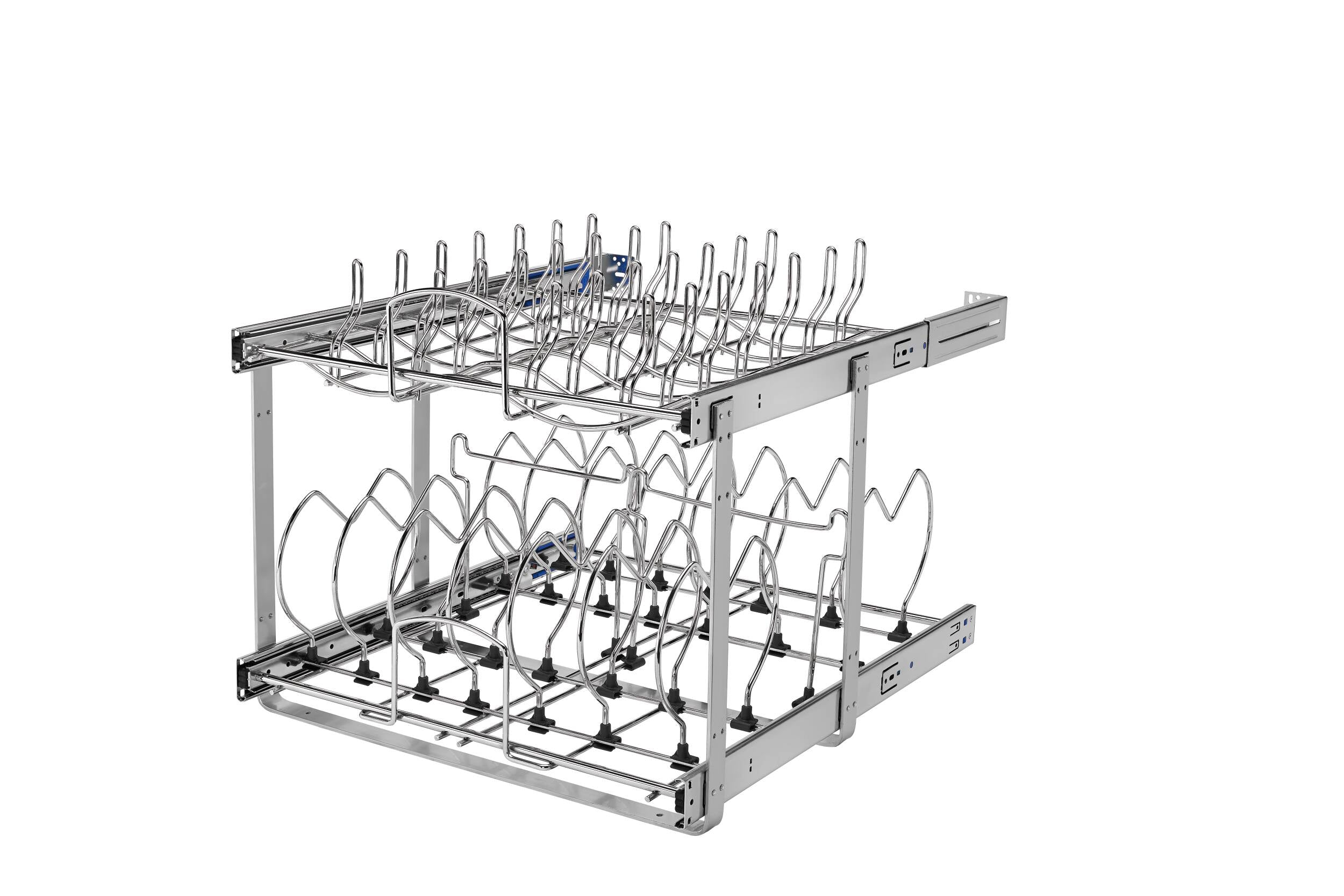 Rev-A-Shelf Two-Tier Pull-Out Baskets, 20.75-in W x 18.12-in H x 22-in ...