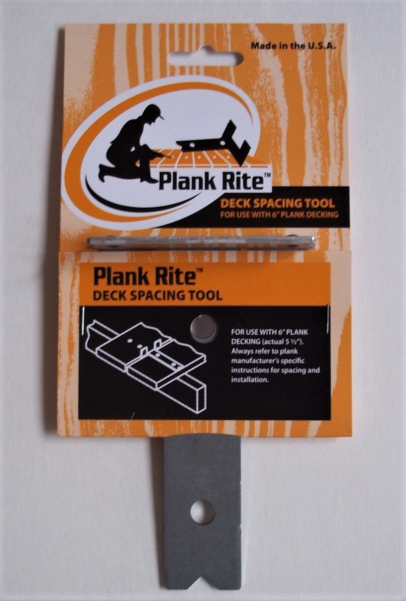 Plank Rite Decking Tool 6-in Gray Steel Hardware Kit – Super Arbor