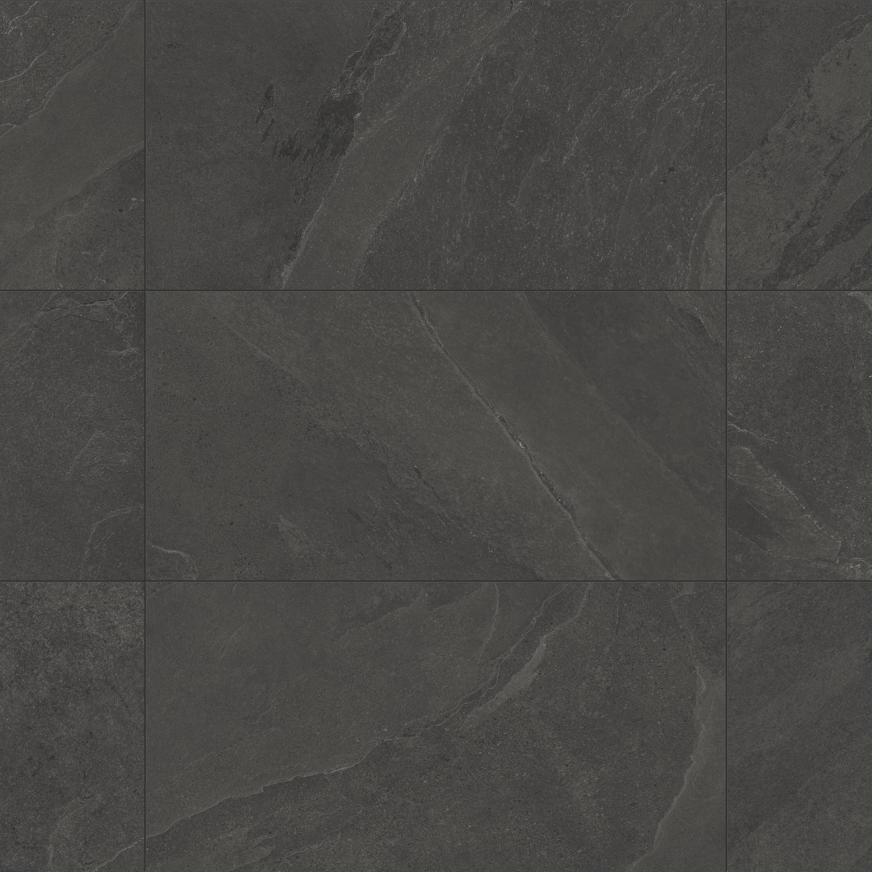 Satori Gios Graphite 12-in x 24-in Matte Porcelain Stone Look Floor an ...