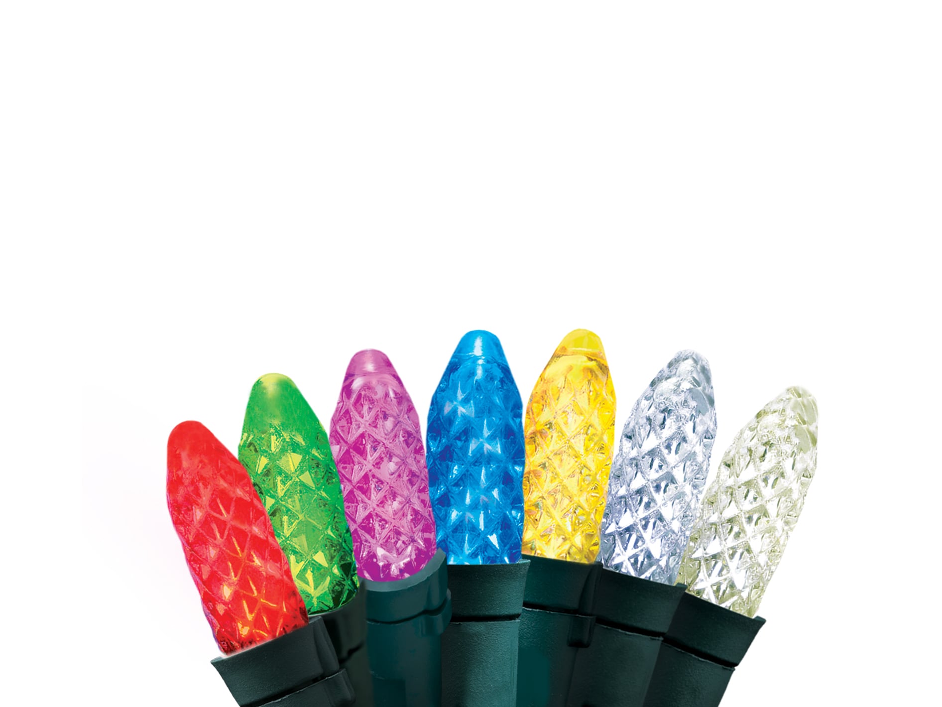 GE Color Effects 100-Count 33-ft Multi-function Color Changing LED Plu ...