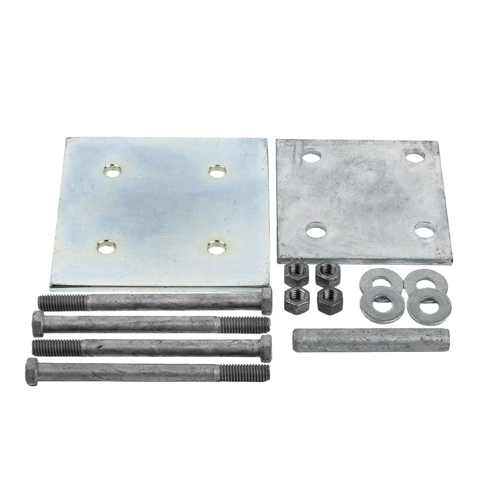 TITAN BUILDING PRODUCTS 3.5-in x 3.5-in Structural post anchor Hot Zin ...