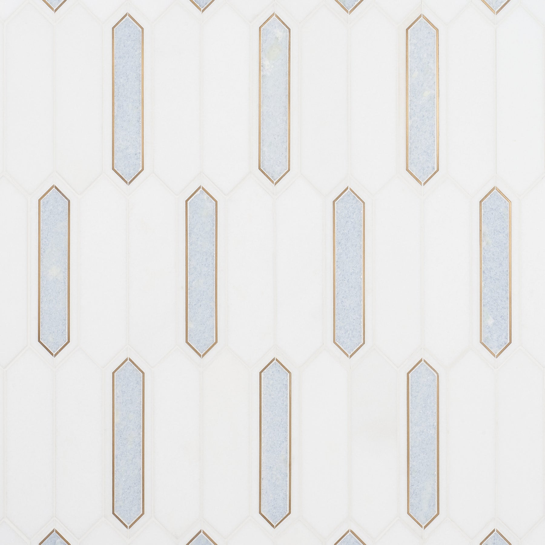 Artmore Tile Hera Blue Celeste 12-in x 14-in Polished | SuperArbor ...