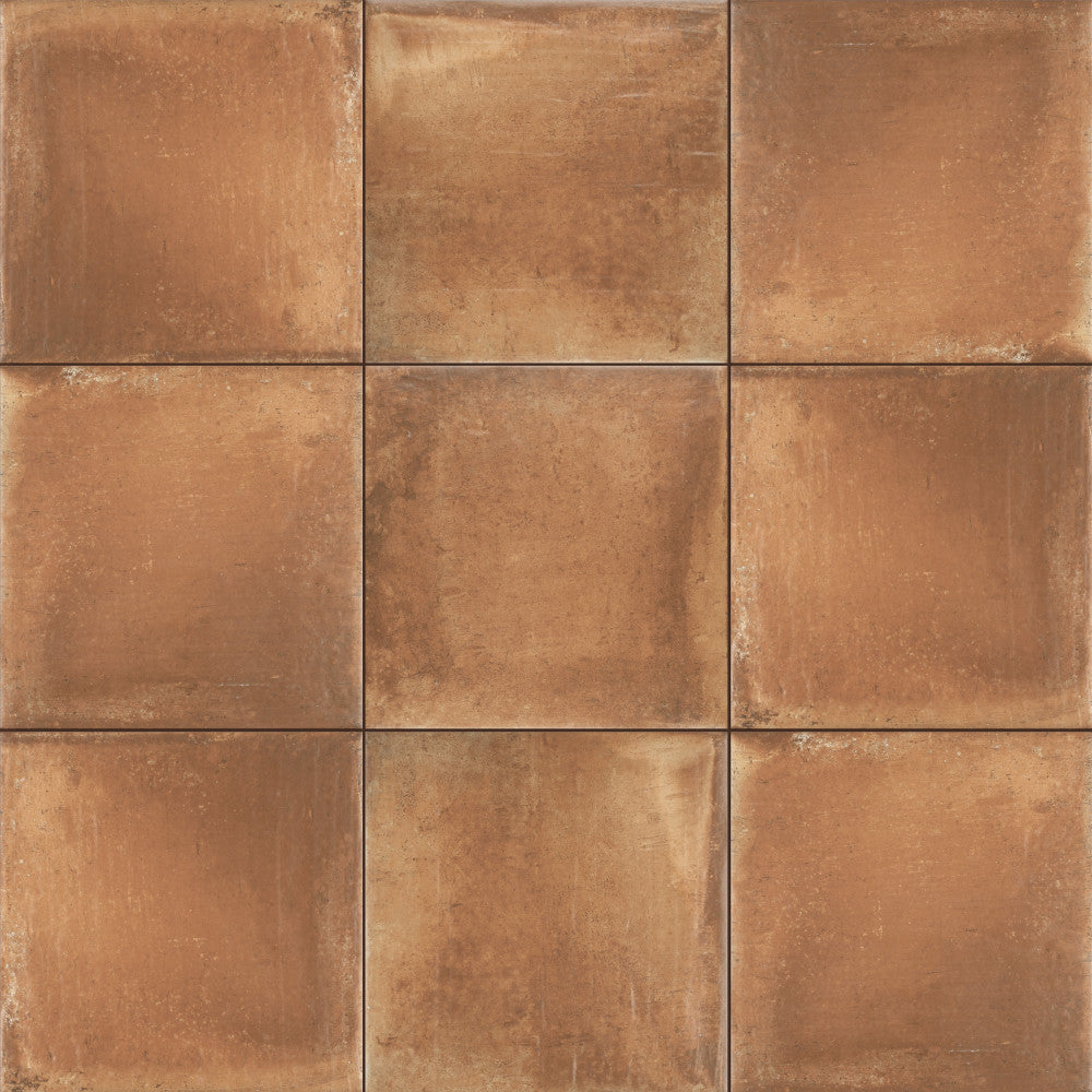 Merola Tile Rustic Cotto 13 in. x 13 in. Porcelain Floor and Wall Tile ...