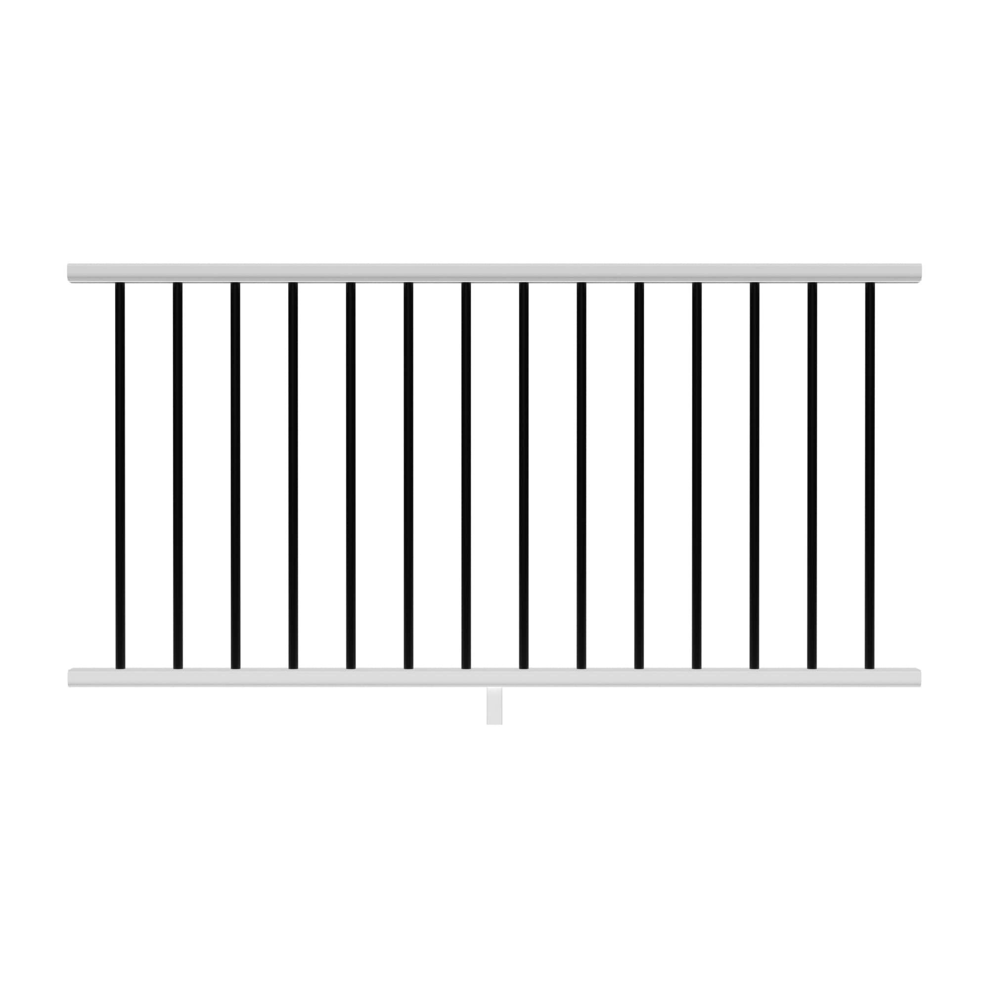 Deckorators Grab and Go 6-ft x 36-in White Composite Deck Rail Kit ...