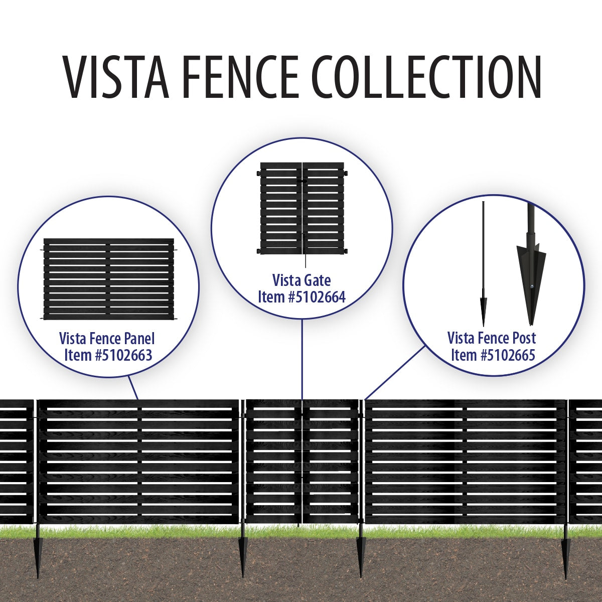 YARDLINK 4-ft x 6-ft Cedar Semi-privacy No Dig Fence Panel – Super Arbor