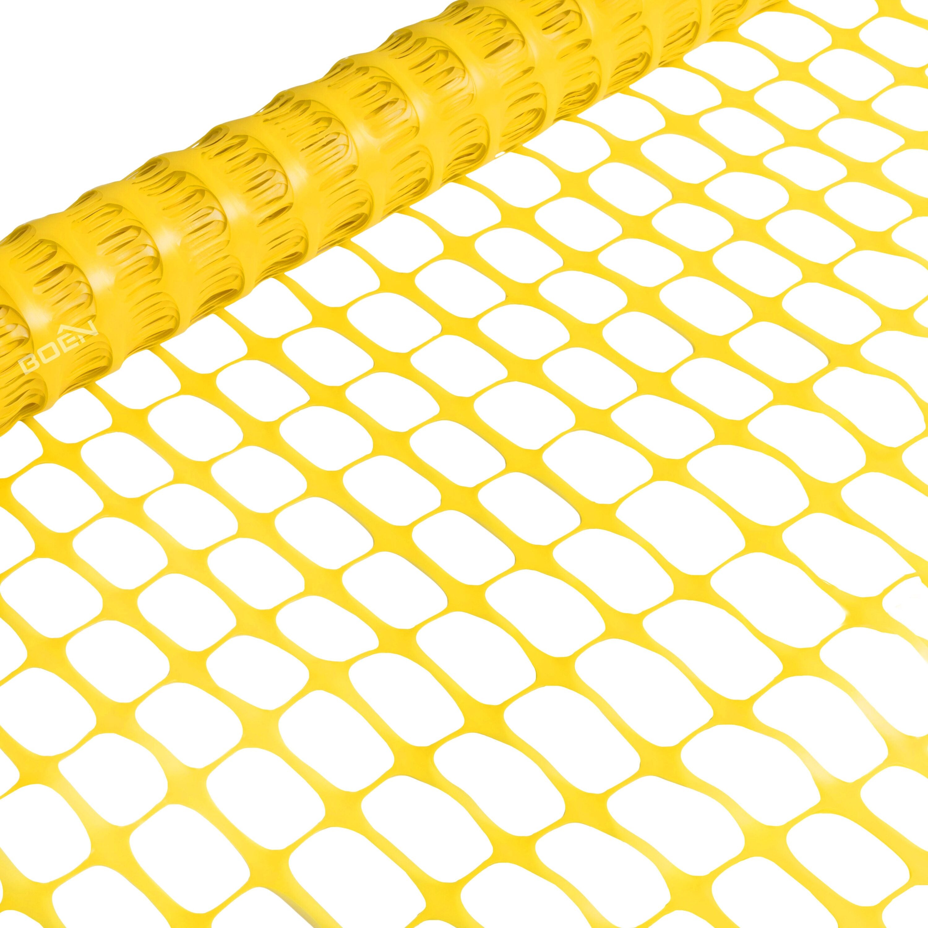 BOEN 50-ft H x 4-ft L Temporary Plastic Snow Fence – Super Arbor