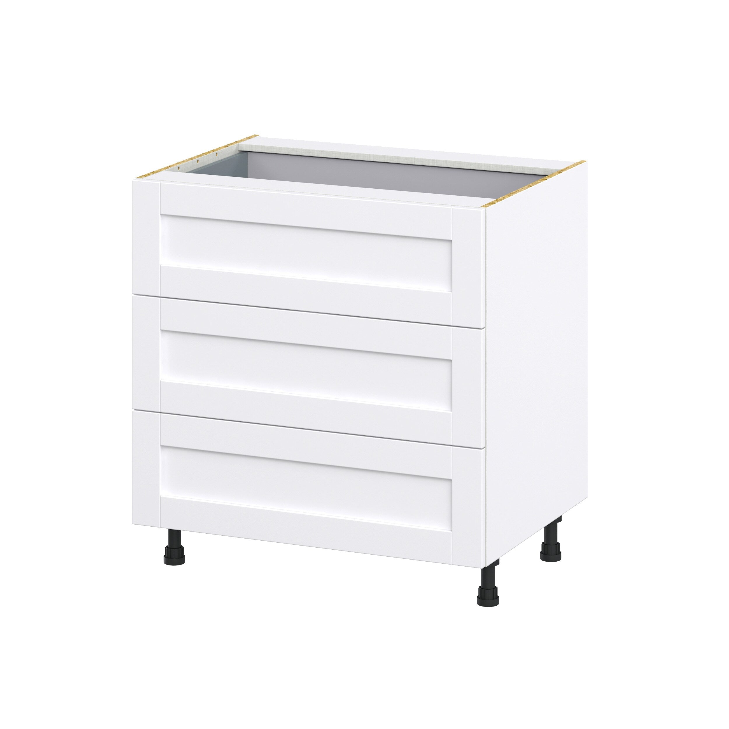Hugo&Borg Rosemont 33-in W x 34.5-in H x 24-in D Glacier White 4-Drawe ...