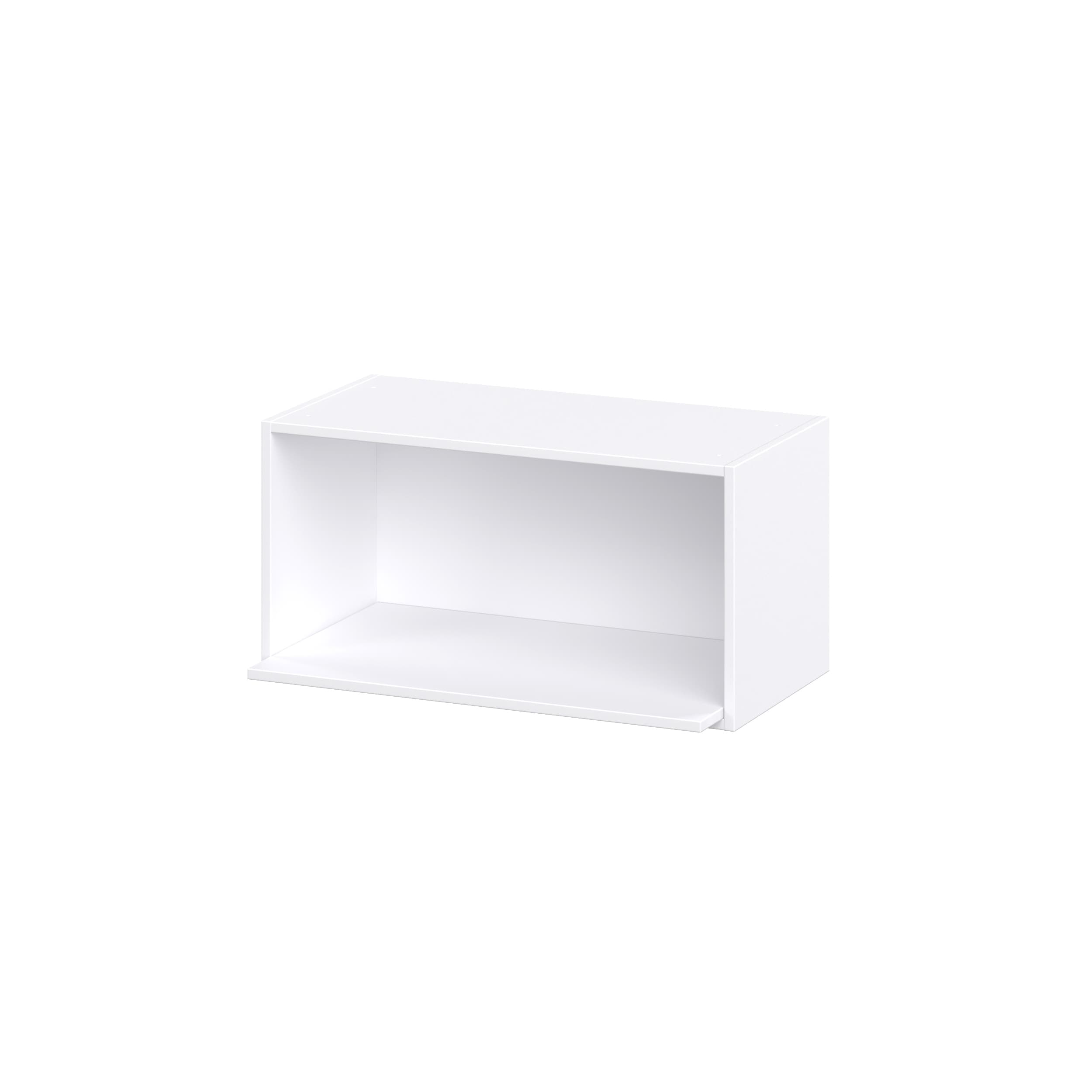 Hugo&Borg Rosemont 30-in W x 15-in H x 14-in D Glacier White Microwave ...