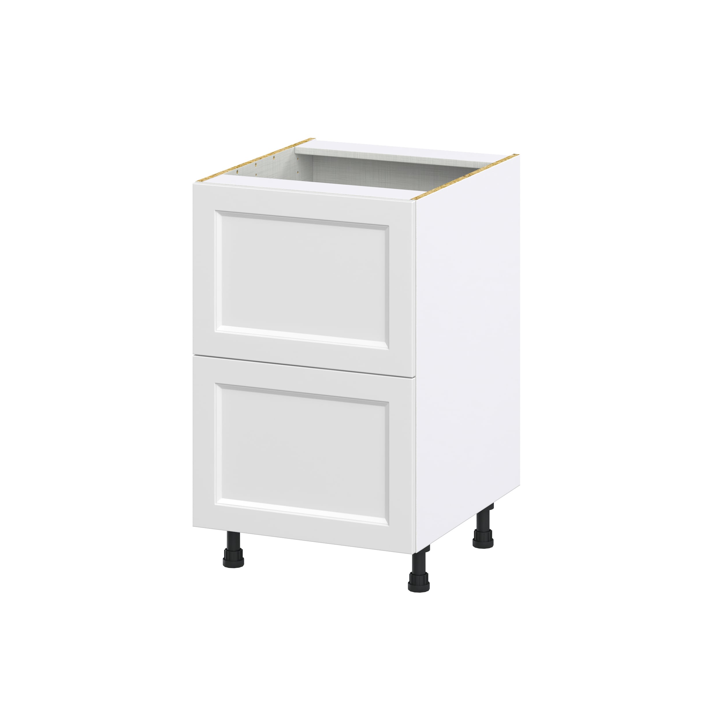 Hugo&Borg Riviera 21-in W x 34.5-in H x 24-in D Bright White 2-Drawer ...