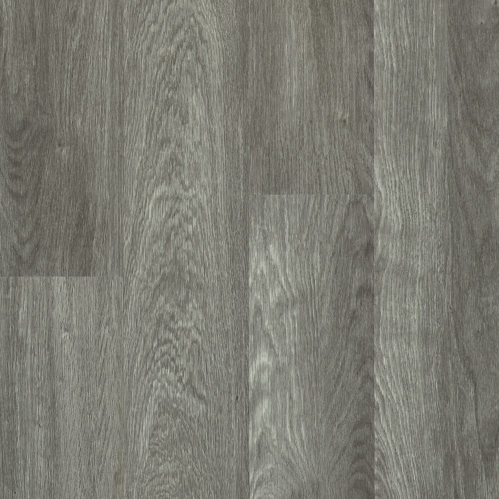 Armstrong Flooring RenoVantage Pro Thunder Cloud Gray Luxury Vinyl Pla ...