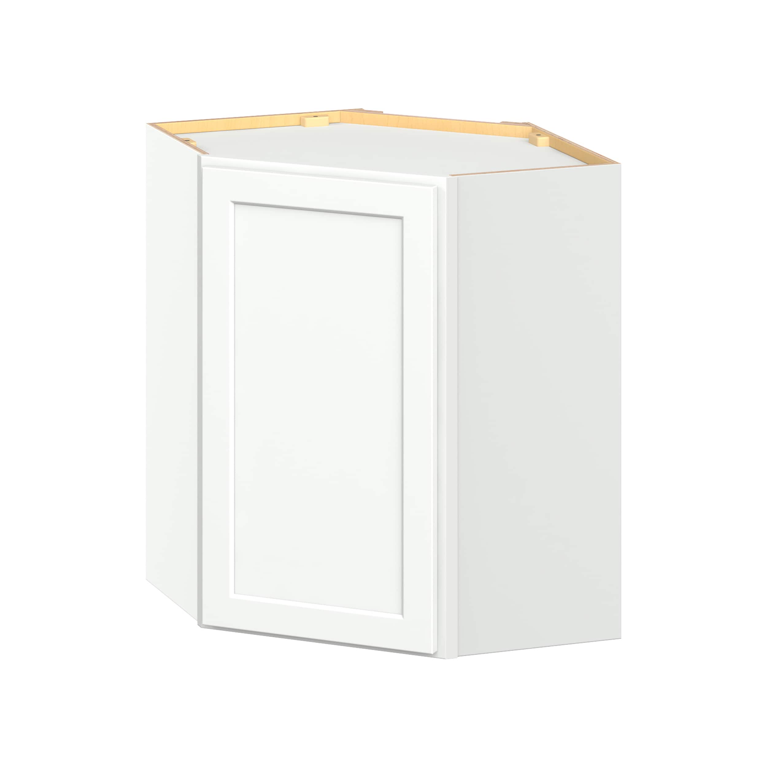 Hugo&Borg PRO Glendale 24-in W x 30-in H x 24-in D Pure White Diagonal ...
