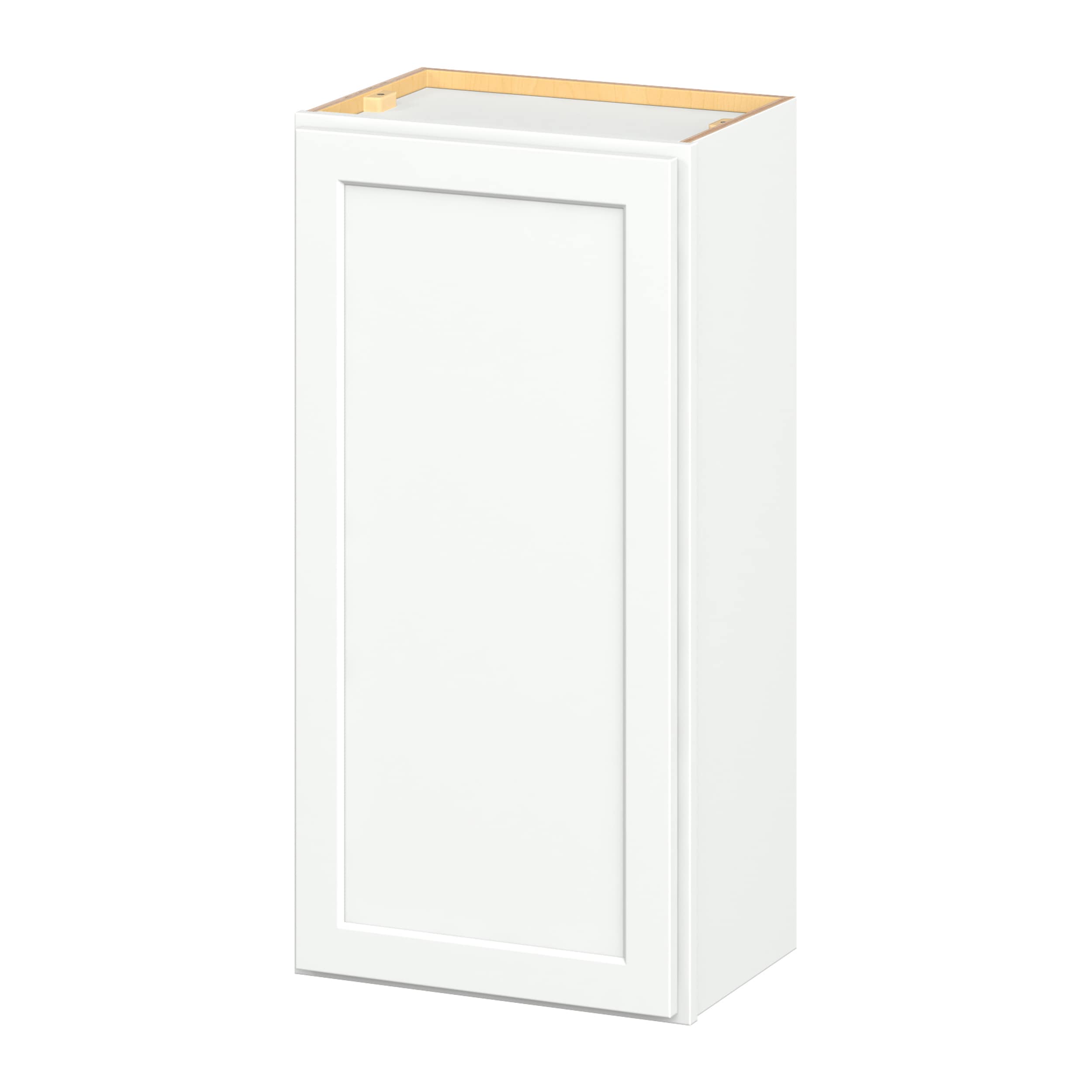 Hugo&Borg PRO Glendale 18-in W x 36-in H x 12-in D Pure White Wall Rea ...