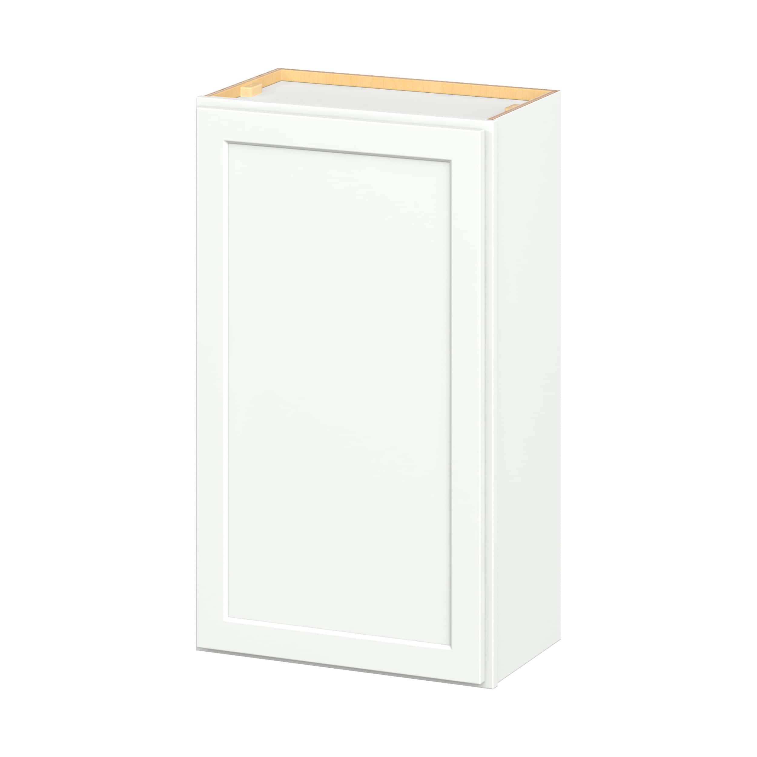 Hugo&Borg PRO Glendale 21-in W x 36-in H x 12-in D Pure White Wall Rea ...
