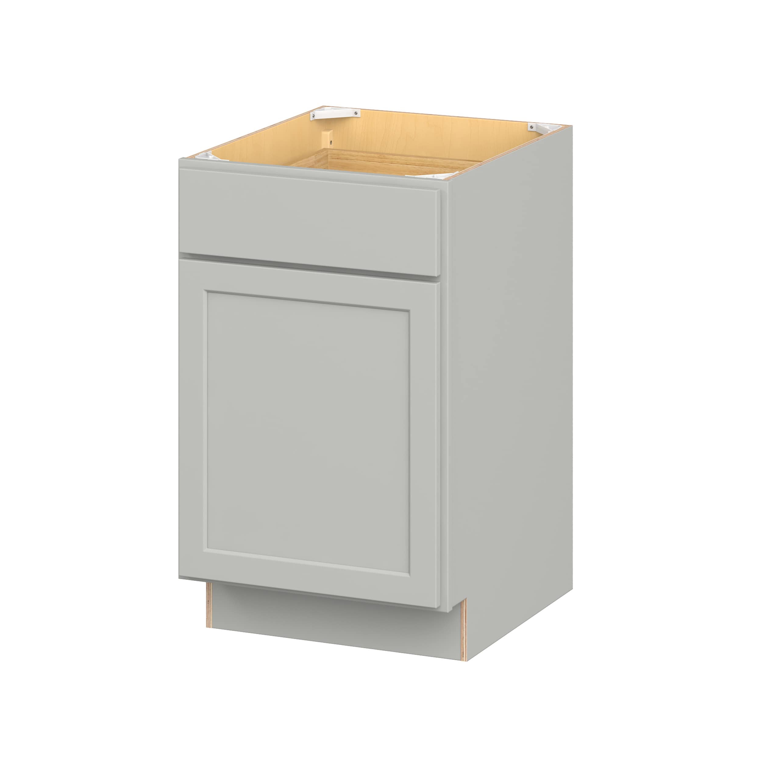 Hugo&Borg PRO Jasper 21-in W x 34.5-in H x 24-in D Whisper Gray 1-Draw ...